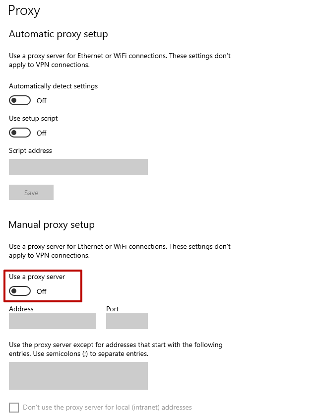 Step-by-step configuration for CCProxy
