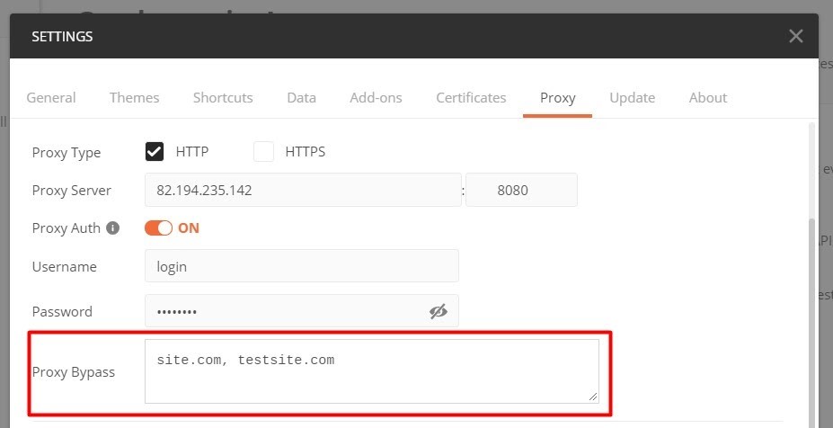 How To Configure Postman With A Proxy