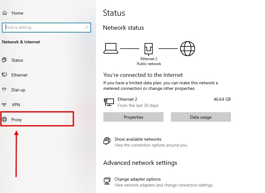How to Check Proxy and Firewall Settings
